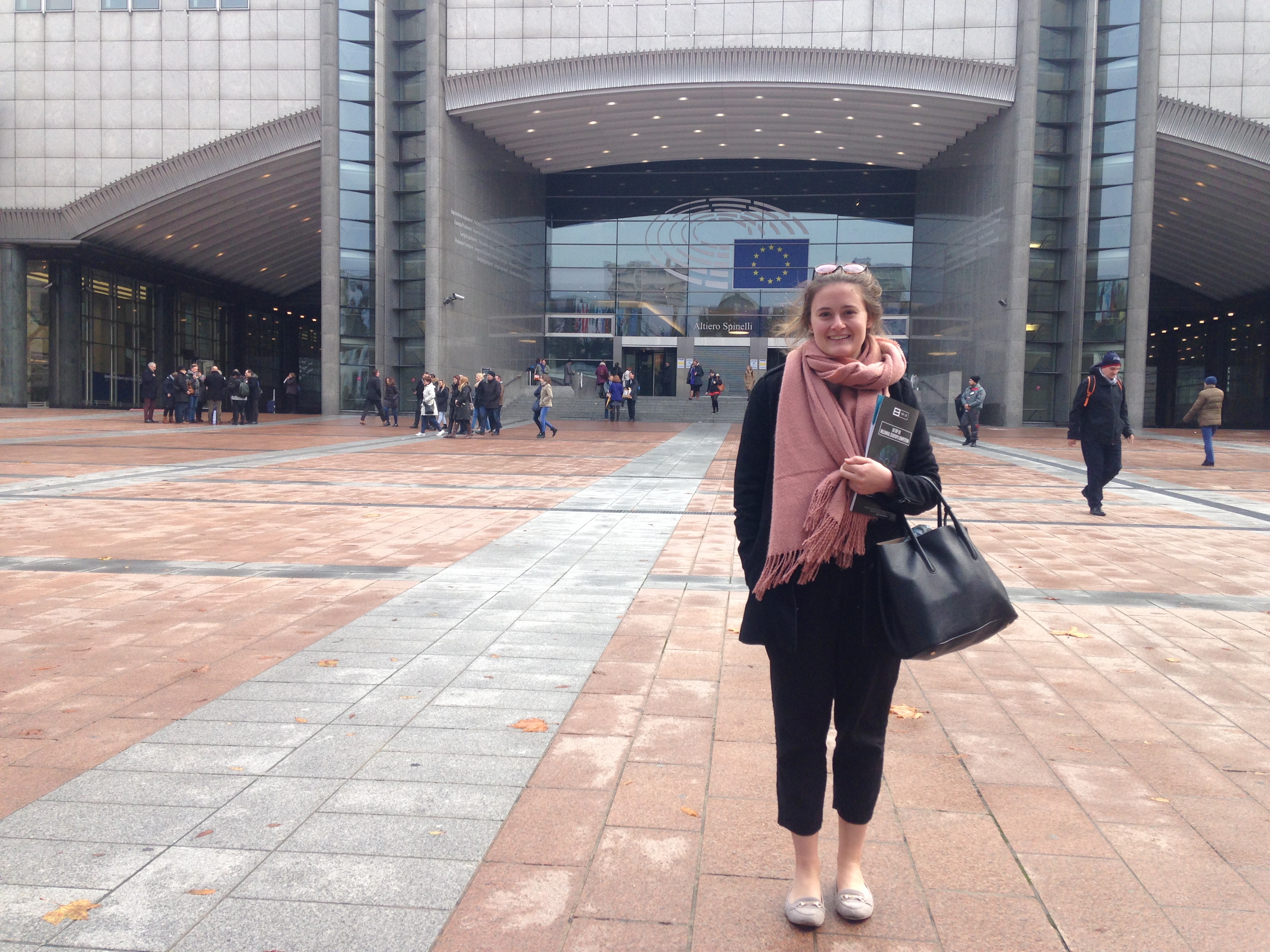 Hannah gains new skills in Brussels | Doctoral Training Partnership