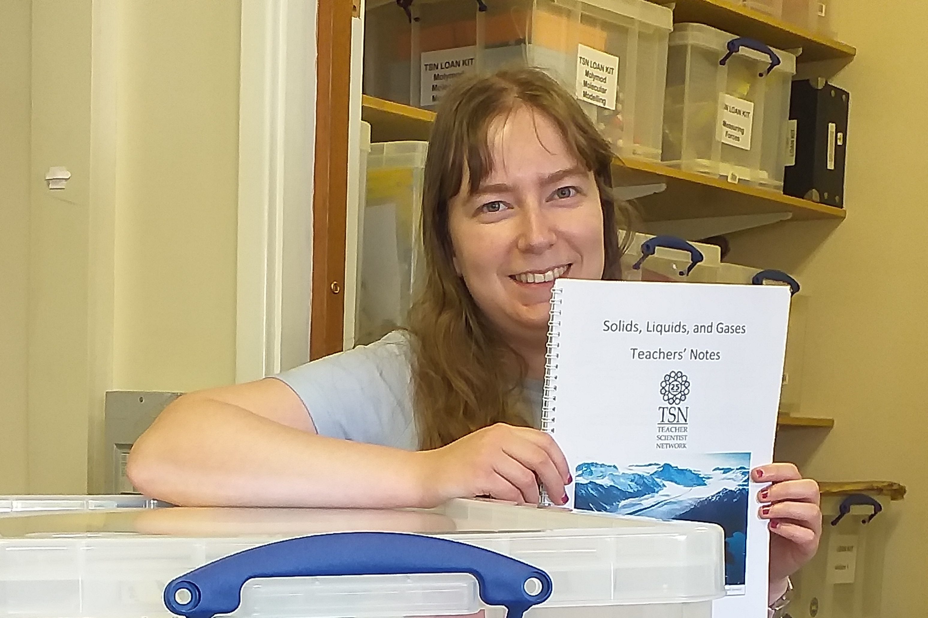 Rebecca seizes the opportunity of placement with the Teacher Scientist ...